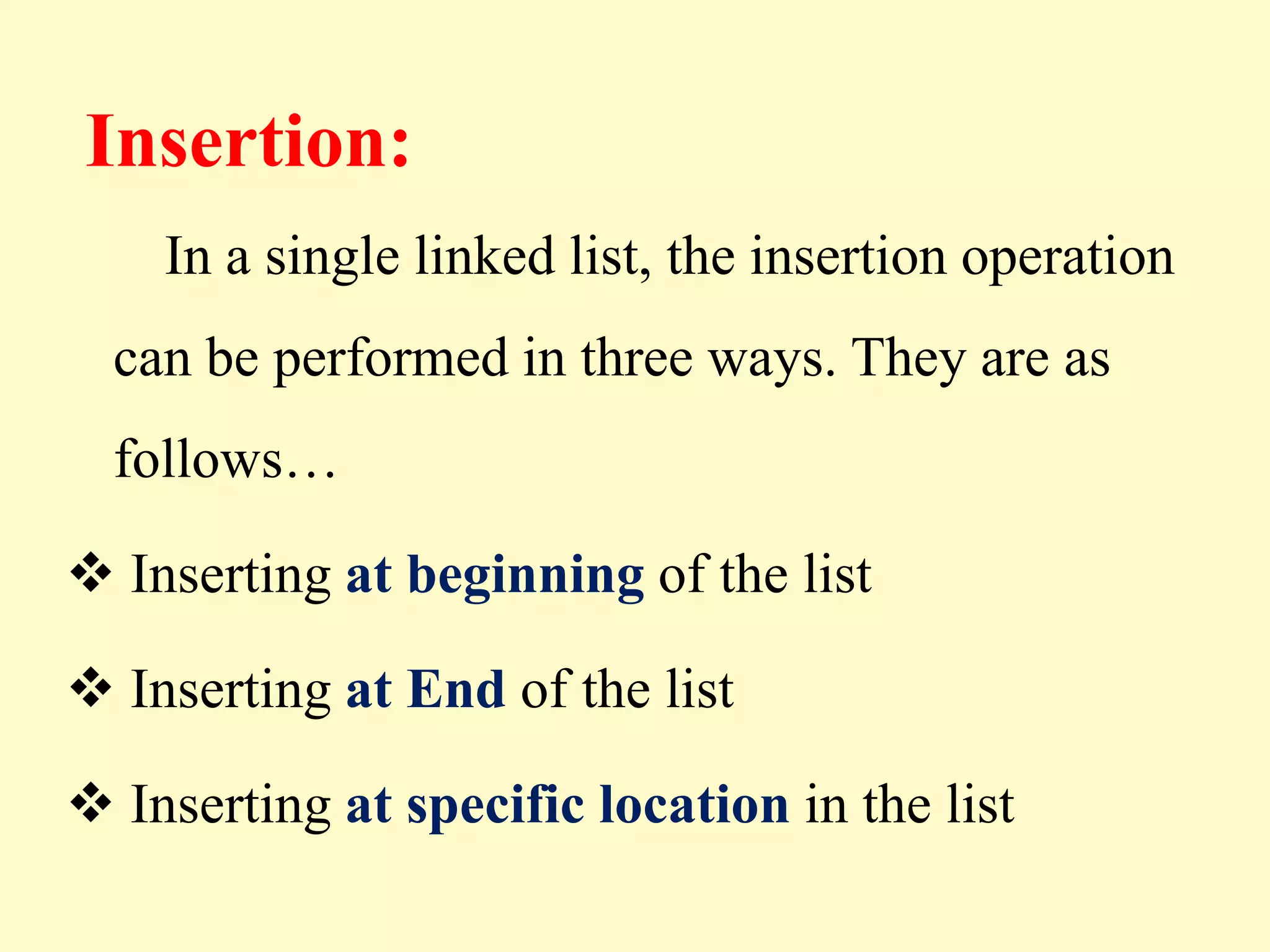 Linked list | PPTX | Programming Languages | Computing