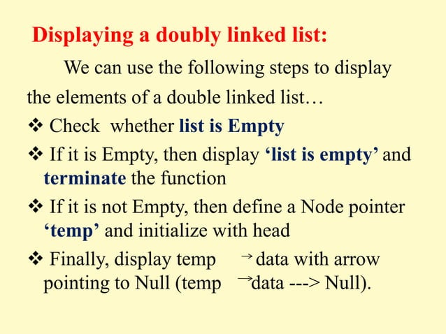 Linked list | PPTX | Programming Languages | Computing