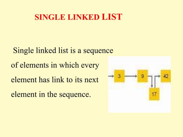 Linked list | PPTX | Programming Languages | Computing