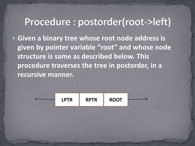 Binary Tree Traversal | PPTX