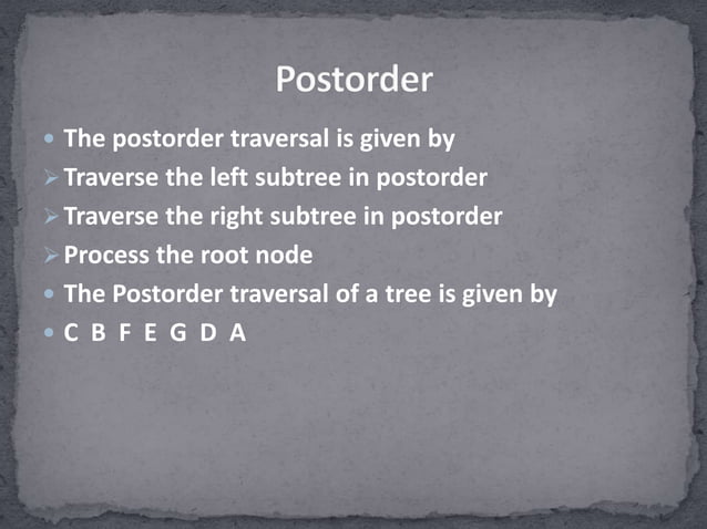 Binary Tree Traversal | PPTX