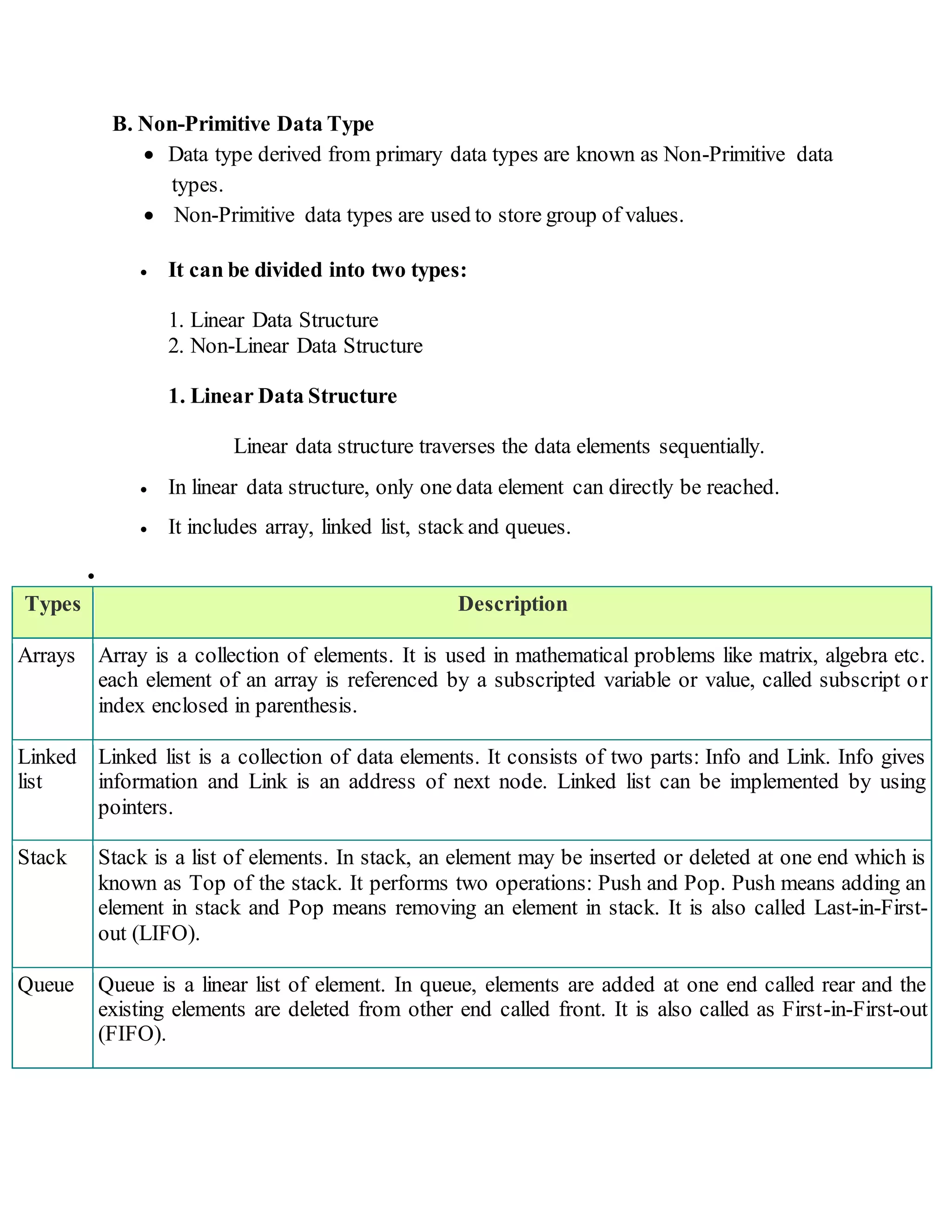 Data Structure | PDF