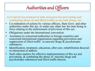 Narcotic drugs and psychotropic substance act 1985 | PDF