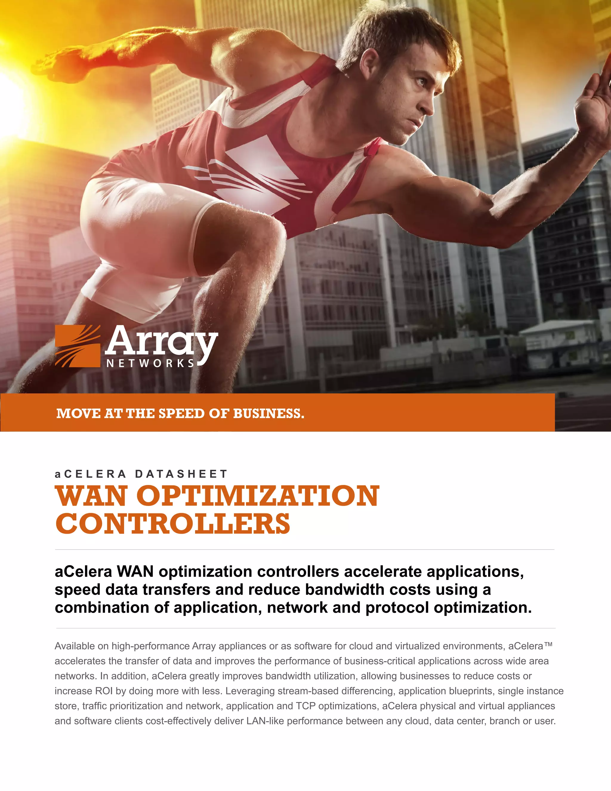 WAN OPTIMIZATION CONTROLLERS | PDF