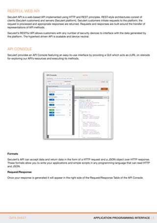 Application Programming Interface | PDF