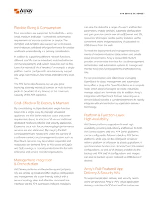 AVX Series Network Functions Platform | PDF | Computing | Technology & Computing