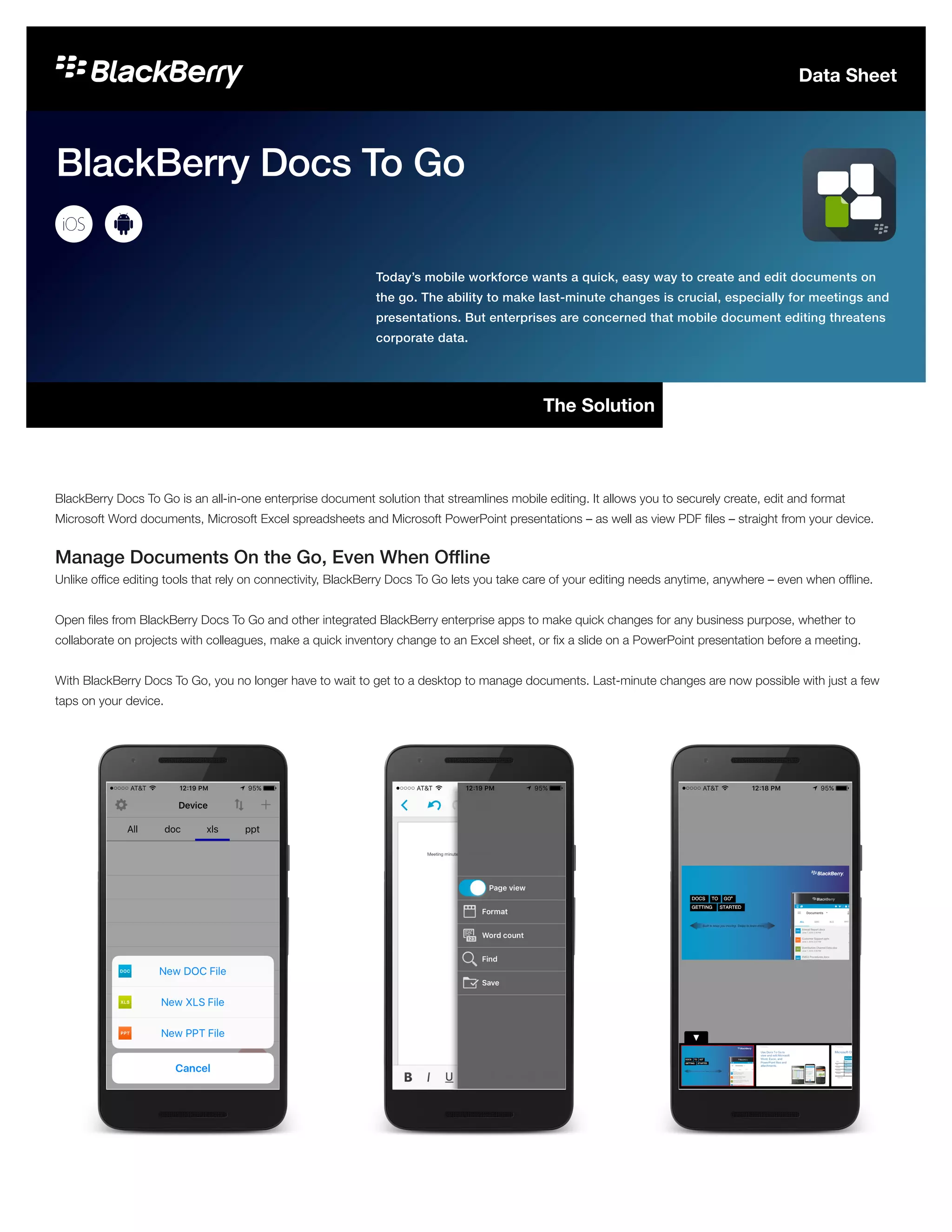 BlackBerry Docs To Go | PDF