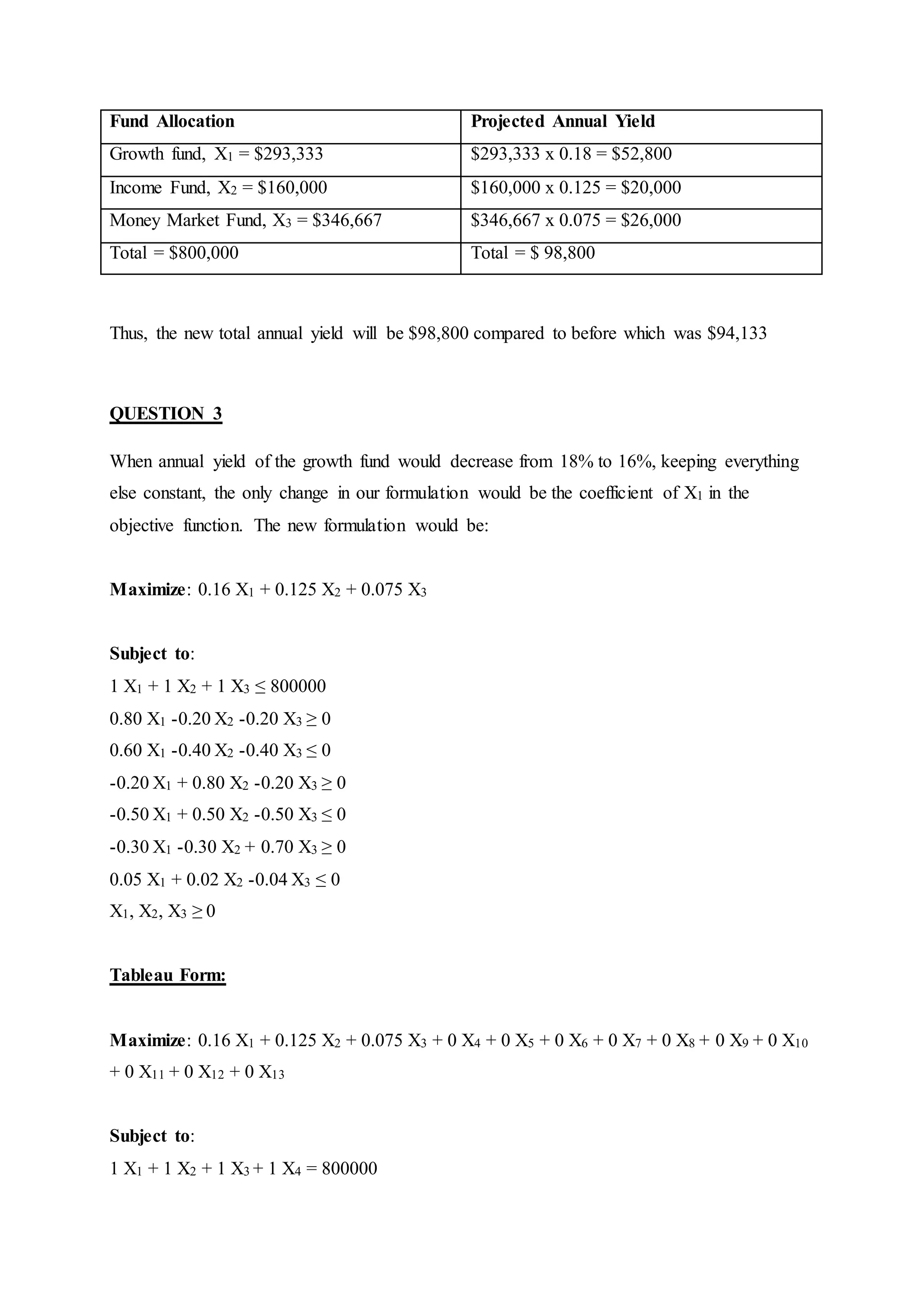 Investment Strategy Case Analysis (MGT 3050) | DOCX