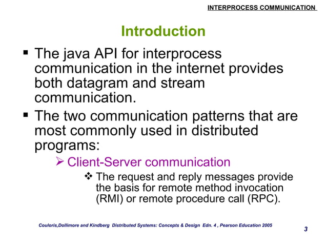 Interprocess Communication | PPT