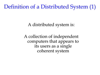 Distributed OS - An Introduction | PPT