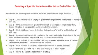 Data Structures - Linked List and its Types | PPTX
