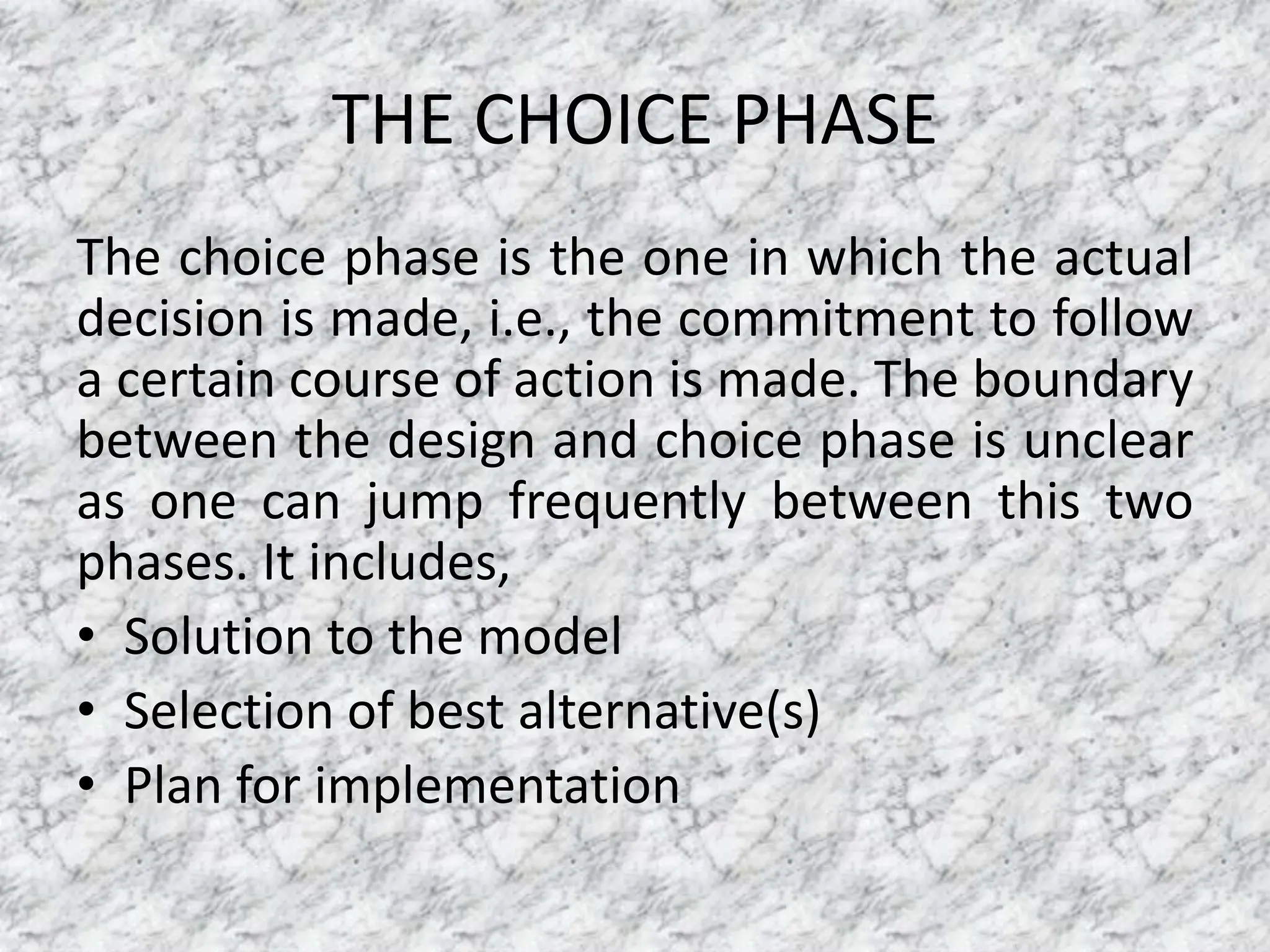 Decision Making Process and algorithms to take decisions | PPTX