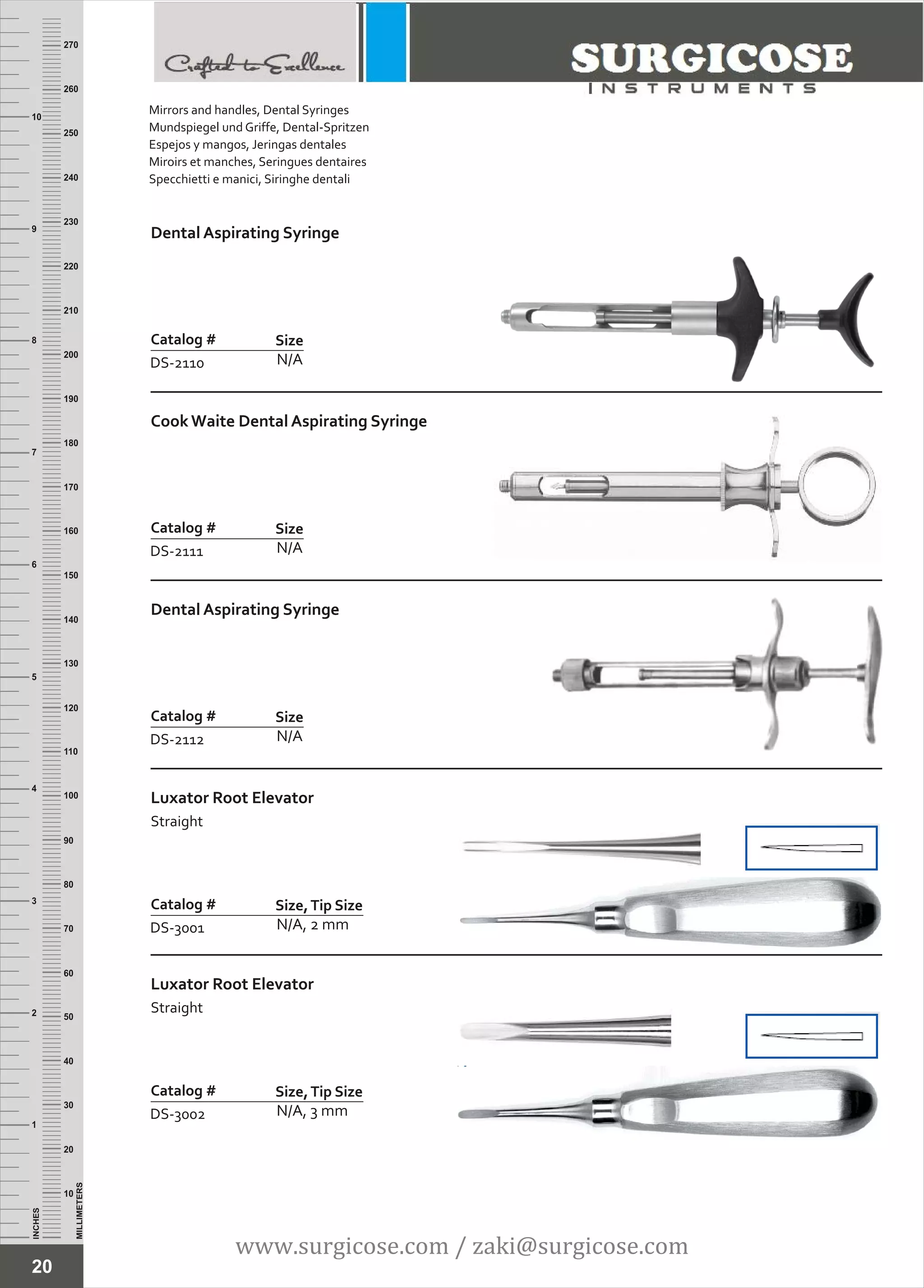 DENTAL EXTRACTION INSTRUMENTS | PDF