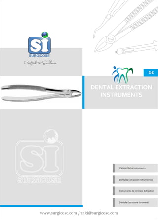 DENTAL EXTRACTION INSTRUMENTS | PDF