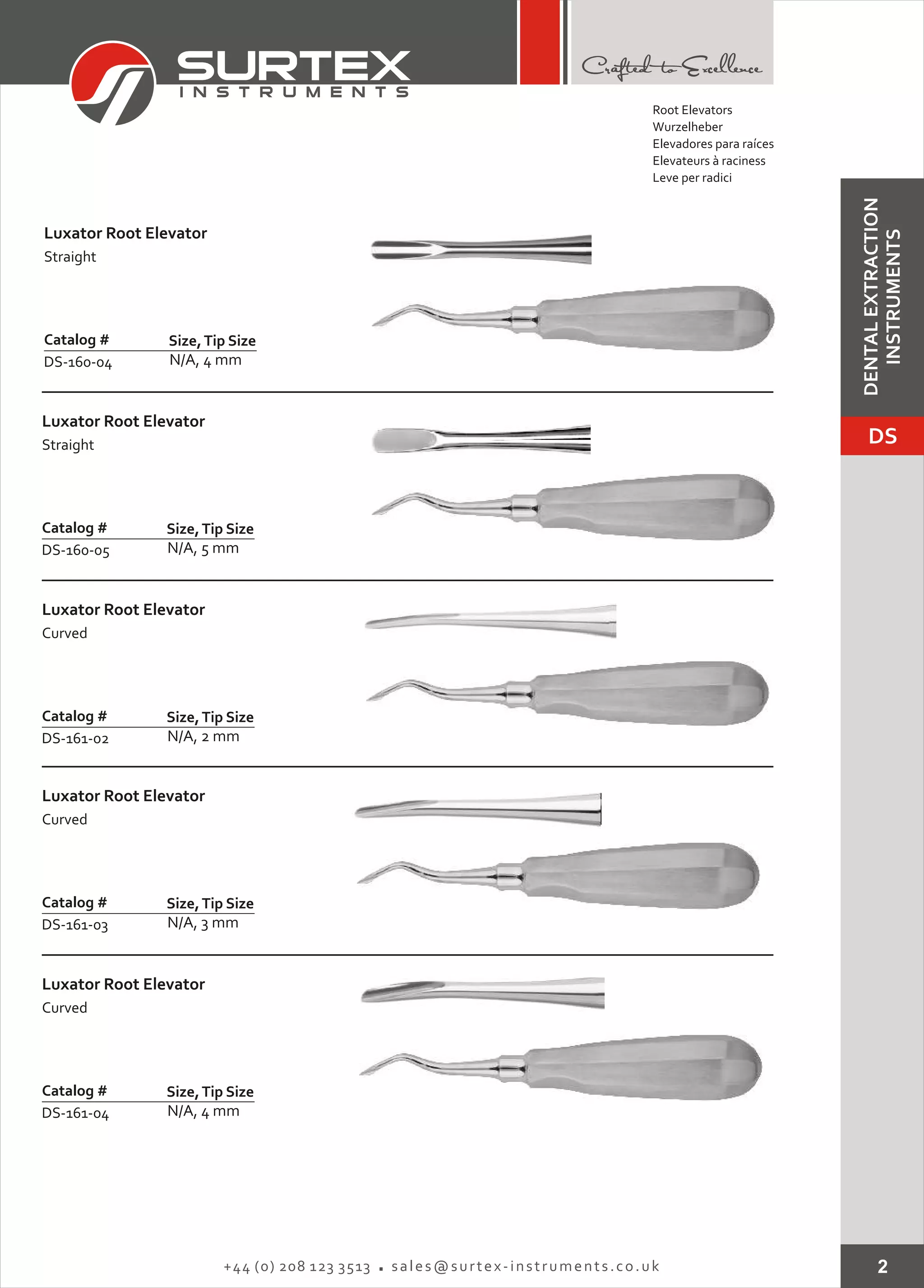 Dental Surgical Instruments - Dental Tools - Dental Surgery Instruments | PDF