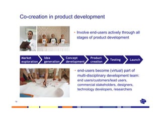 Co-Creation & Co-Creativity - innovating together with end-users on ...
