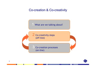 Co-Creation & Co-Creativity - innovating together with end-users on ...