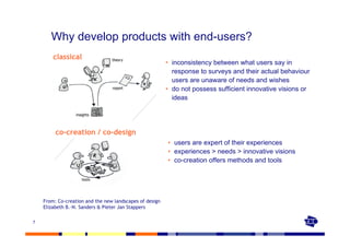 Co-Creation & Co-Creativity - innovating together with end-users on ...