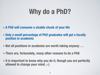 Why and How to get a PhD (in Software Engineering) | PDF