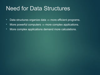 Data structures | PPT