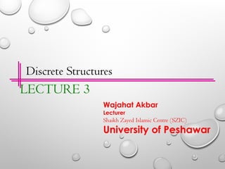 Discrete Structures-Lecture In PDF Format | PPT