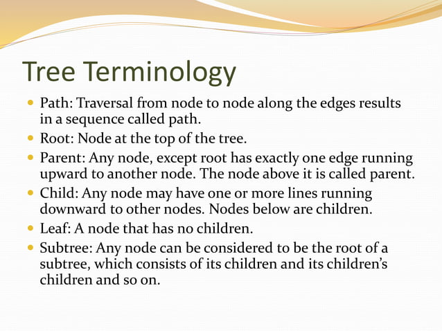 trees in data structure | PPTX | Programming Languages | Computing