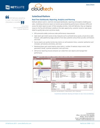 NetSuite CRM+ | PDF | Cloud Computing | Internet