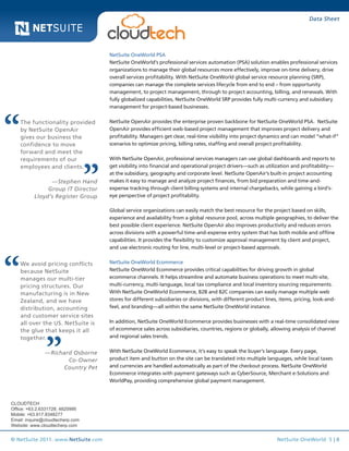 NetSuite One World | PDF