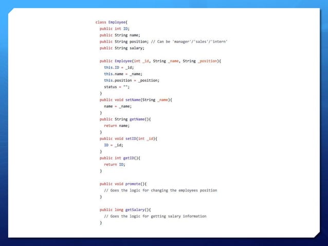 Object Vs Data Structure - Clean code chapter6 | PDF | Programming Languages | Computing