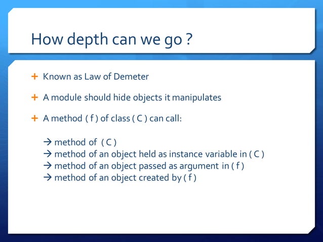 Object Vs Data Structure Clean Code Chapter6 Pdf Programming 9213