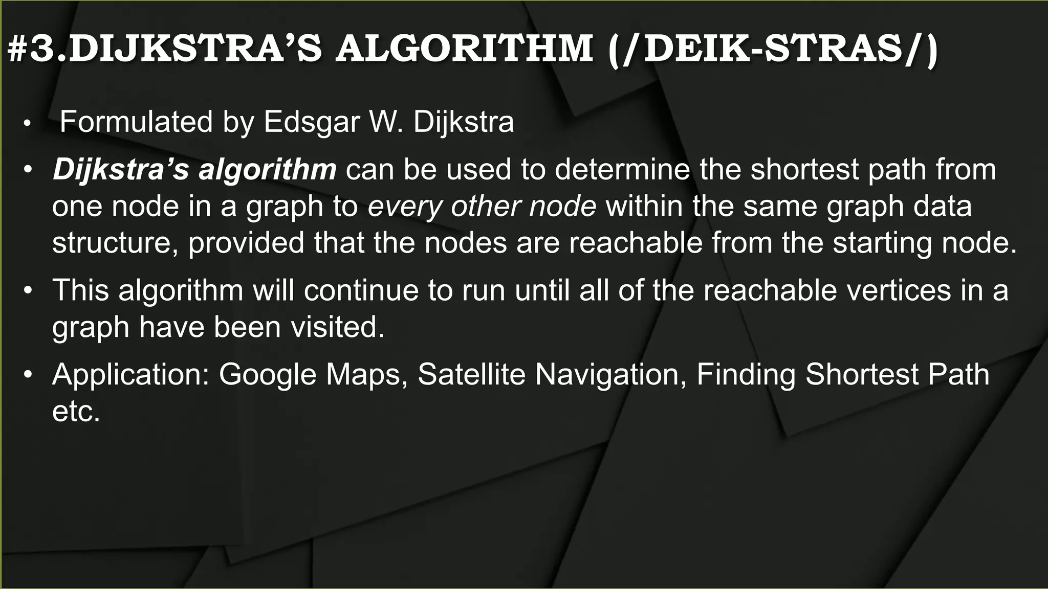 Hamilton Path & Dijkstra's Algorithm | PPTX