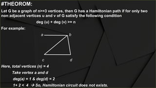 Hamilton Path & Dijkstra's Algorithm | PPTX