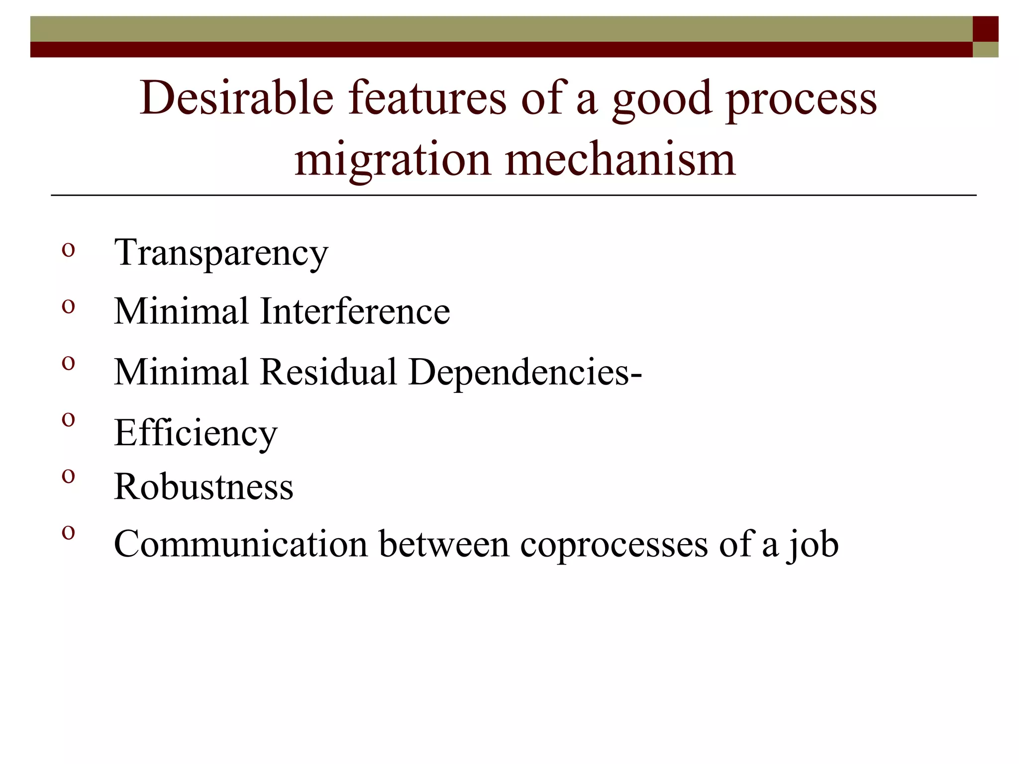 Process Management-Process Migration | PPT