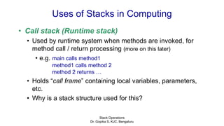 Data Structures: Stack Operations | PPTX | Programming Languages ...