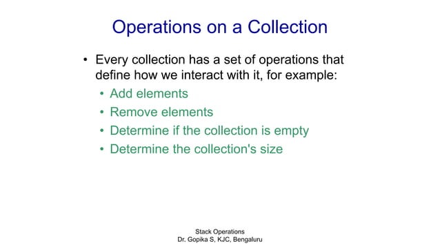 Data Structures Stack Operations Pptx Programming Languages