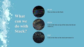 Ds stack & queue | PPTX | Programming Languages | Computing