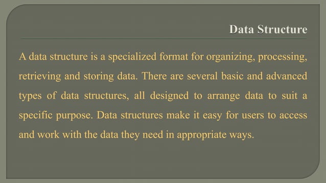 Datasructure Time And Space Complexity Pptx