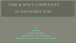 DataSructure-Time and Space Complexity.pptx