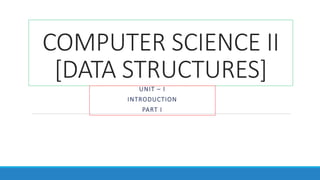 Data Structures_Introduction | PPT