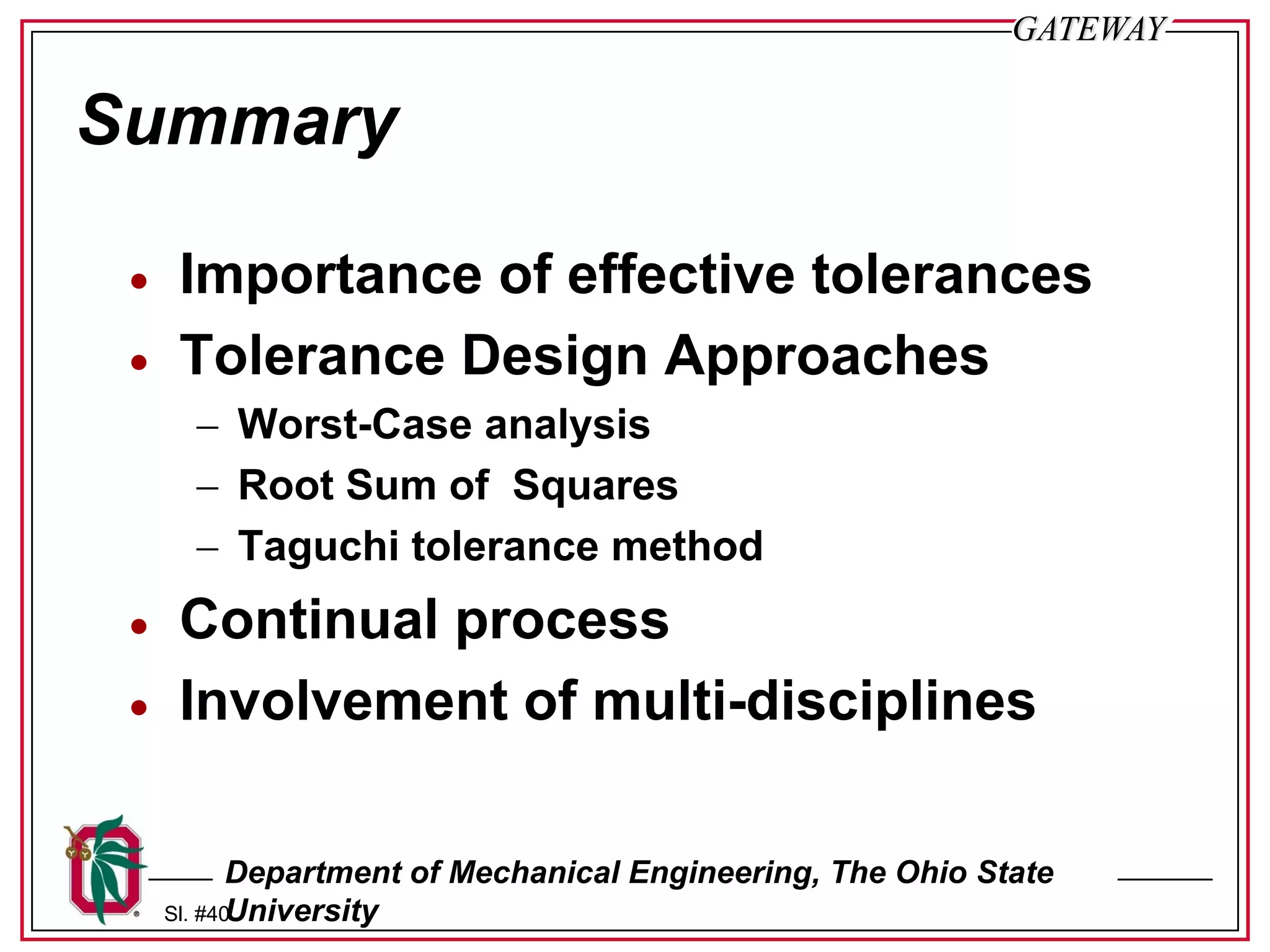 DS-005-Tolerance Design | PDF
