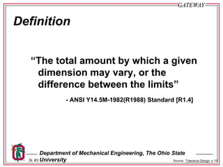 DS-005-Tolerance Design | PDF