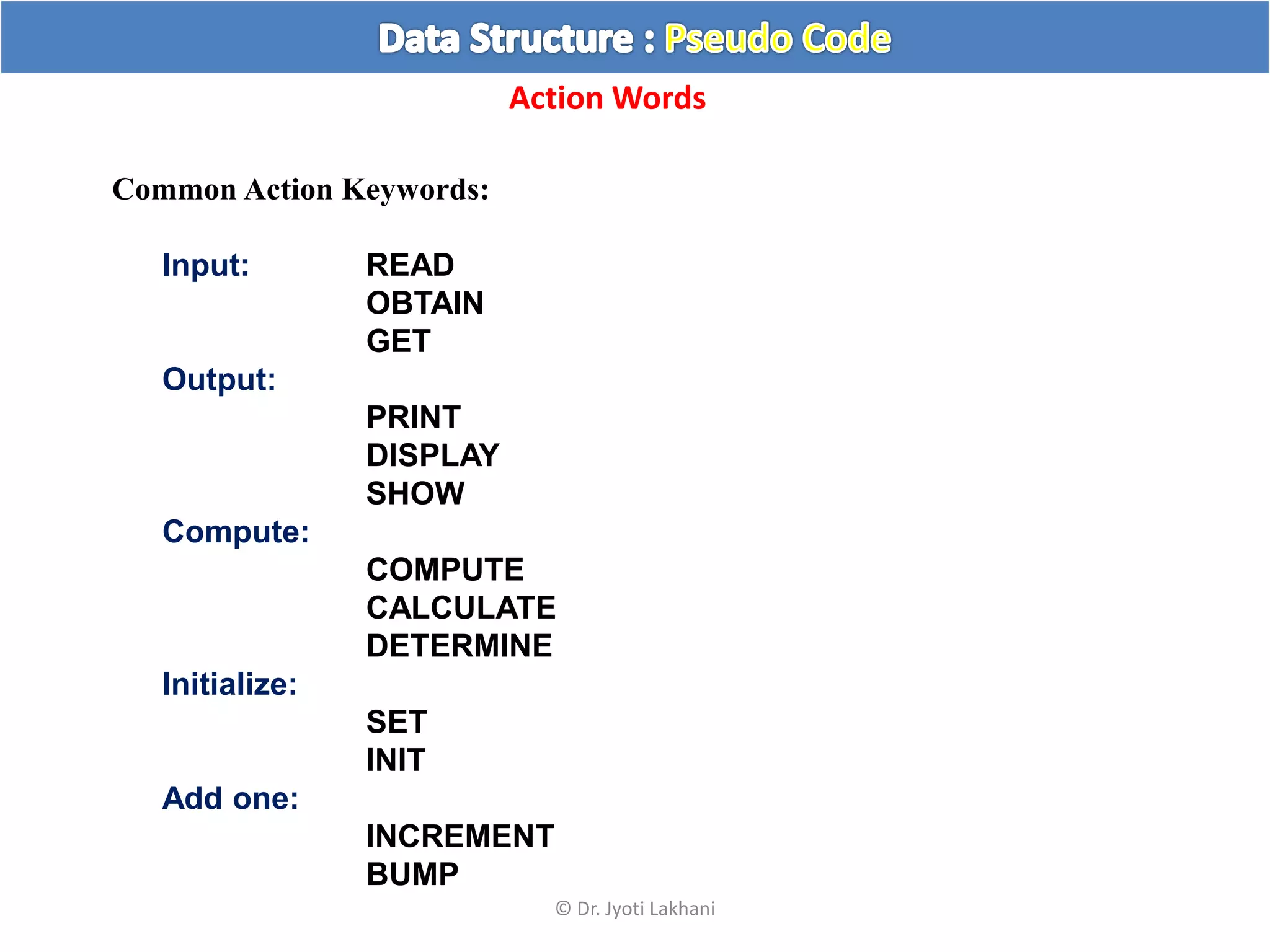 Ds02 flow chart and pseudo code | PPSX