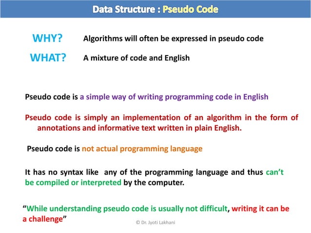 Ds02 Flow Chart And Pseudo Code Ppt 1911