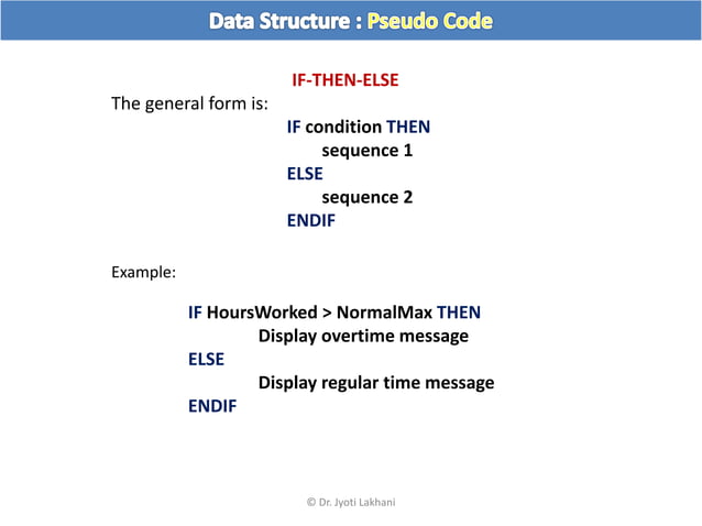 Ds02 flow chart and pseudo code | PPT