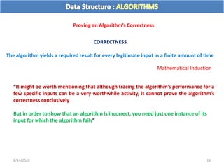 Ds03 part i algorithms by jyoti lakhani | PPT