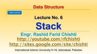 Data Structures and Agorithm: DS 06 Stack.pptx