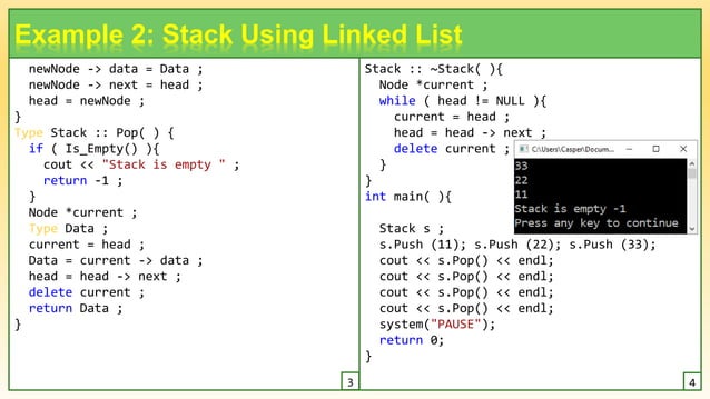 Data Structures and Agorithm: DS 06 Stack.pptx