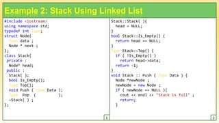 Data Structures and Agorithm: DS 06 Stack.pptx