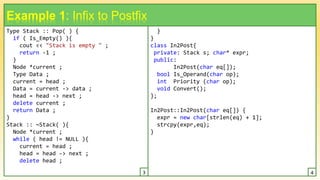 Data Structures and Agorithm: DS 08 Infix to Postfix.pptx