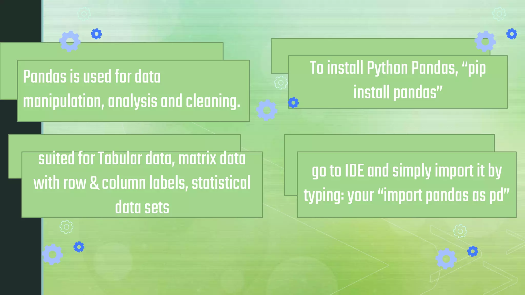 Data Science With Python Libraries Pptx Programming Languages Computing